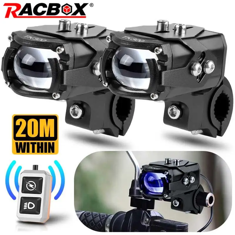 Motorcycle-led-spotlight-100W-High-power-Motorcycle-auxiliary-Headlight ...