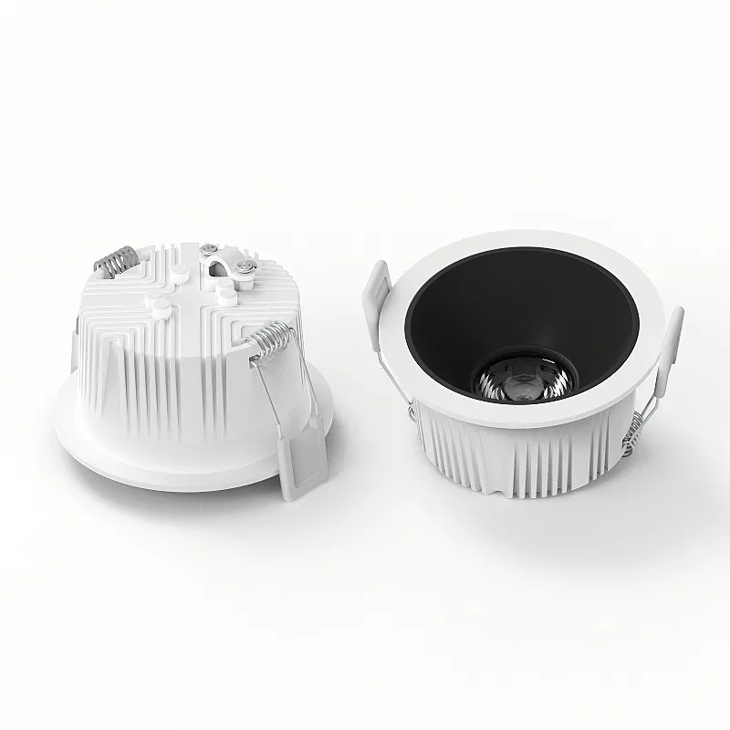 Narrow-Frame-Tricolor-Changeable-LED-Embedded-COB-Spotlight-Frosted ...