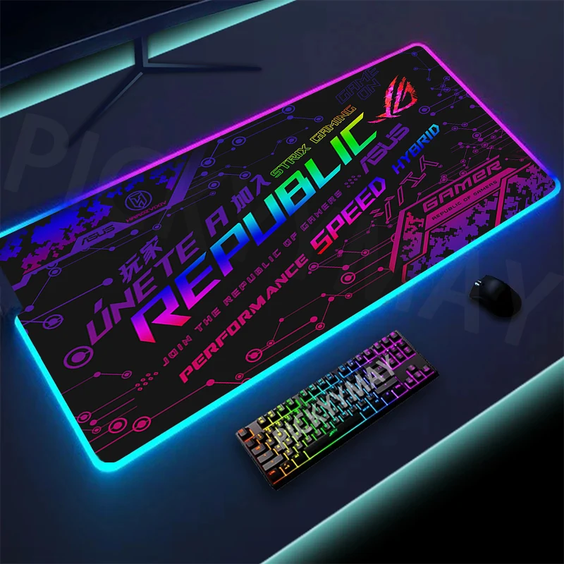 LED-Grande-RGB-Gaming-Mousepad-ASUS-Mouse-Mats-Teclado-Pads-Luminous ...