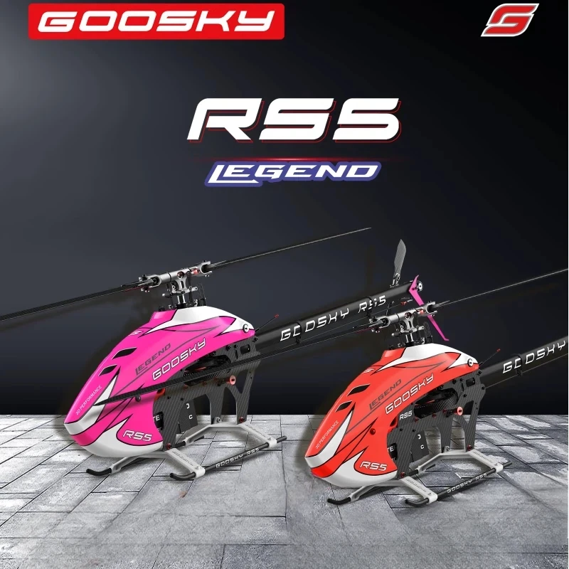 GOOSKY RS5 RC Helicopter Professional Six Channel 3d Stunt Model Boy ...