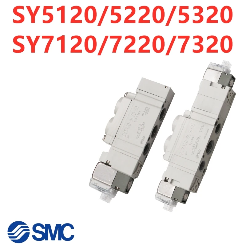 SY5000 SY7000 SMC Solenoid Valve SY5120 SY5220 SY5320 SY7120 SY7220 SY7320-4/5DZD-01/02/C4C6