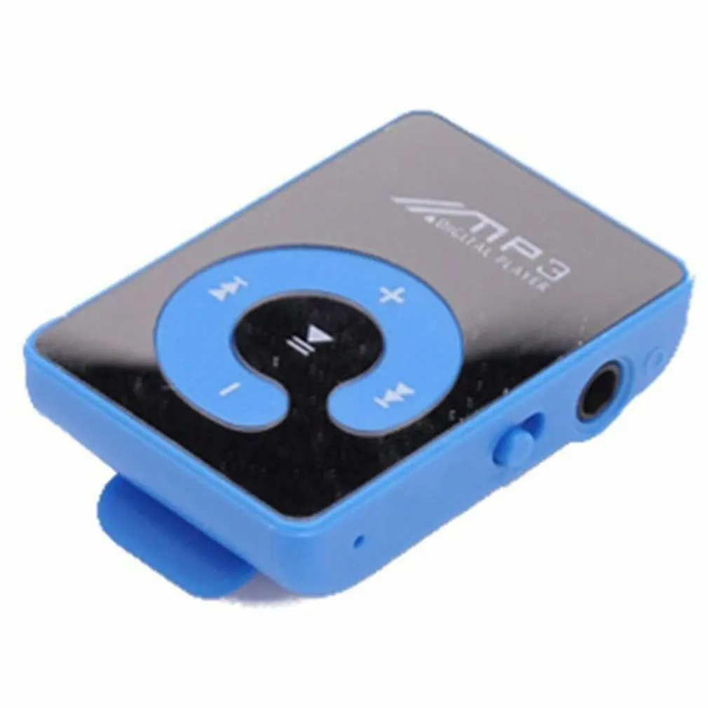 Mini-MP3-Player-With-Clip-MP3-Support-Micro-TF-Card-Fashion-HiFi-MP3 ...