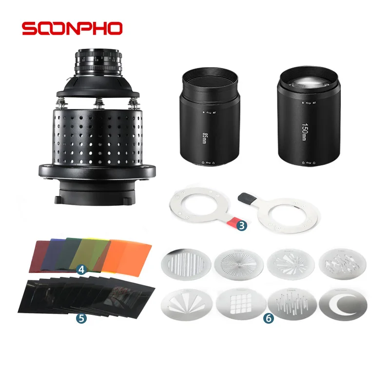 SOONPHO OT1 Focalize Conica Snoots Optical Condenser Bowens Mount For ...