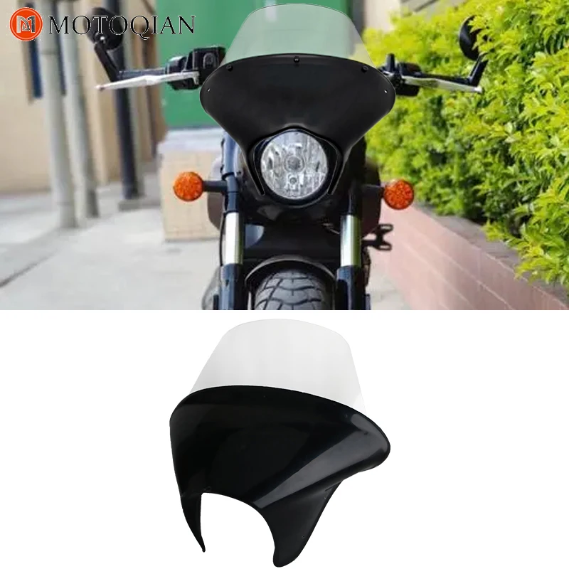 Headlight-Windshield-Fairing-Protector-Guard-For-Indian-Scout-Bobber ...