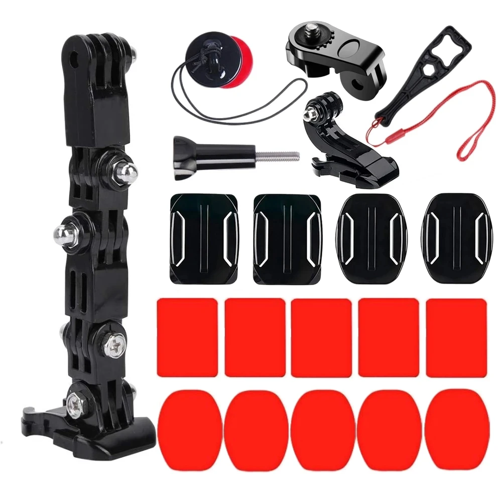 Motorcycle-Helmet-Set-Accessories-For-Go-Pro-Gopro-Hero-10-9-8-7-6-Dji ...