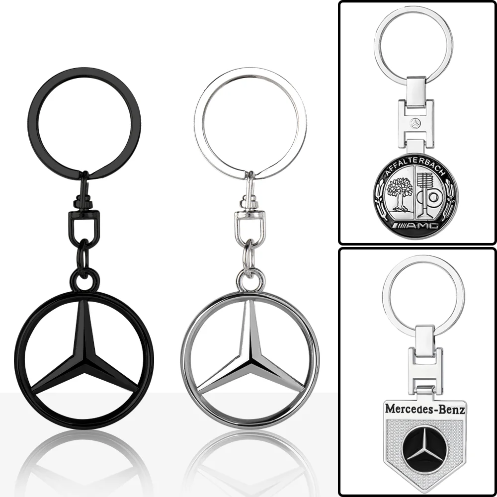 1pc-3D-Metal-Car-Styling-Keychain-For-Mercedes-Benz-AMG-W202-W203-W204 ...