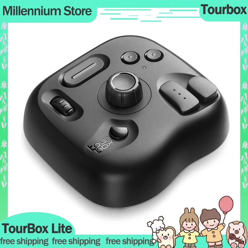 Tourbox-Lite-Portable-Numpad-Mini-Wired-Keypad-Designer-Handle-Custom ...