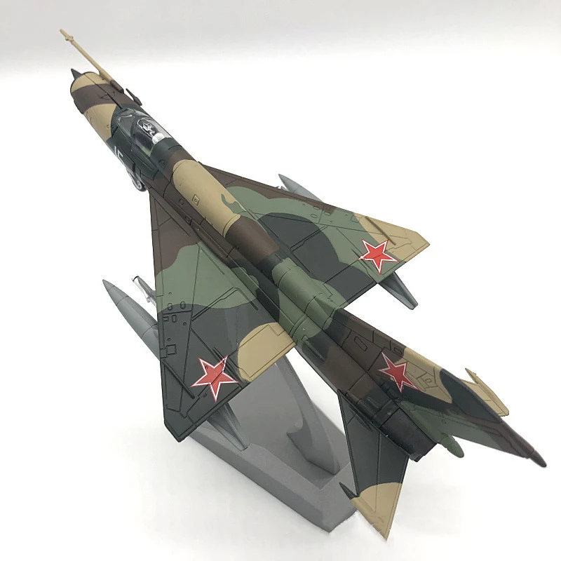 20CM-MIG21-Military-Bomber-Model-Warplane-Fighter-Mig-21-Model-Metal ...