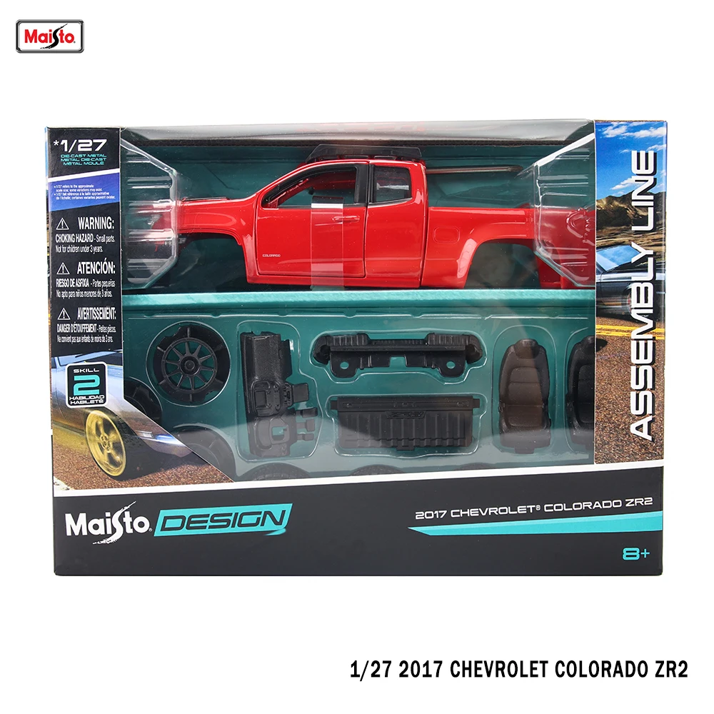 Maisto 1:27 Modified car 2017 Chevrolet COLORADO ZR2 Assembled ...