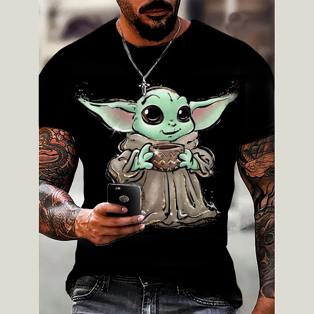 Boys-Yoda-T-Shirt-Girls-Kids-Children-Tops-Tshirt-Short-Sleeves-Summer ...