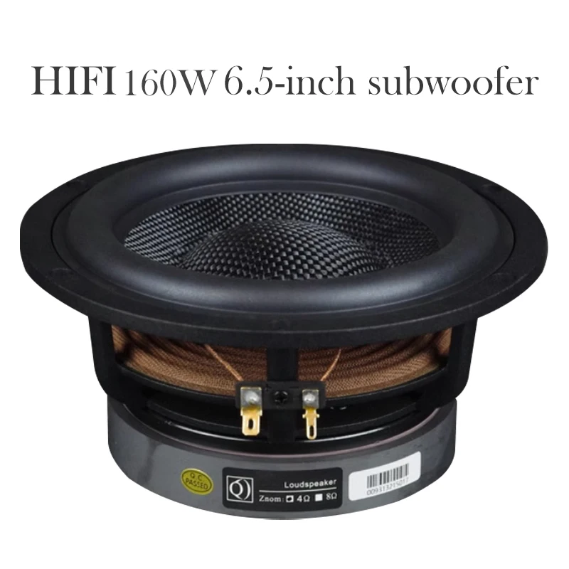 HIFI-6-5-Inch-Subwoofer-Glass-fibre-4-Ohm-8-Ohm-160W-Woofers-Speakers ...