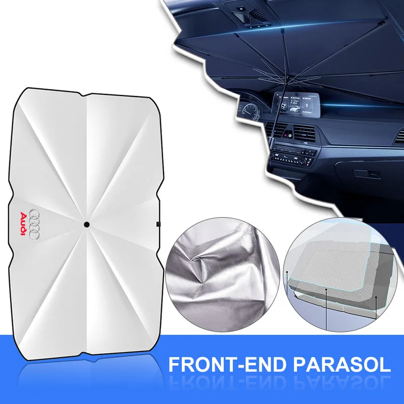 Car-front-glass-sunshade-thermal-insulation-cloth-windshield-sunshade ...