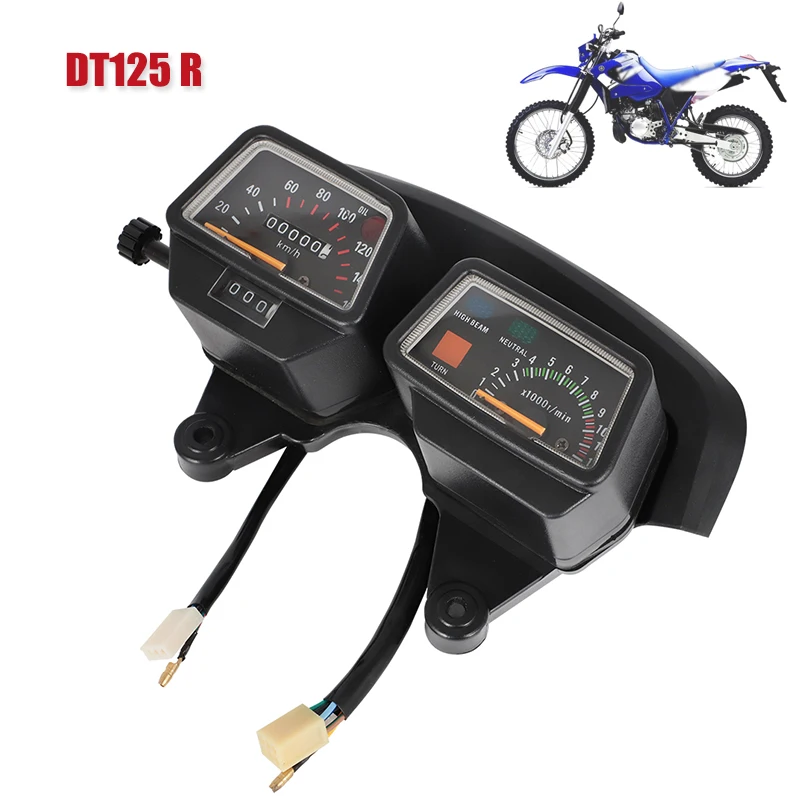 Motorcycle Speedometer Oil Gauge Tachometer For Yamaha Enduro DT125 ...