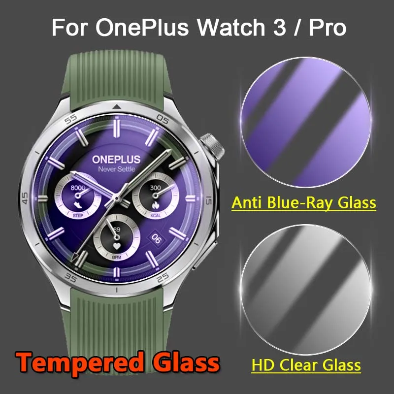 Screen Protector For OnePlus Watch 3 / Pro SmartWatch 2.5D Ultra Clear ...