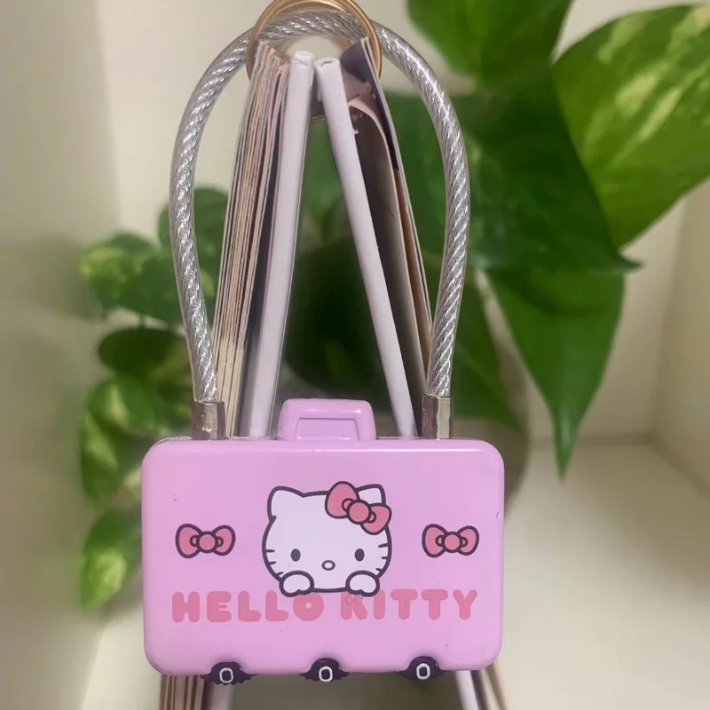Cartoon Hello Kitty Kawaii Combination Lock - KawaiiMerch.com