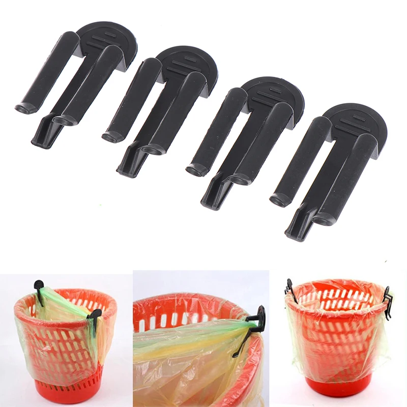 4Pcs-Trash-Can-Clips-Plastic-Fixed-Garbage-Bag-Clip-Fixed-Waste-Bin-Bag ...