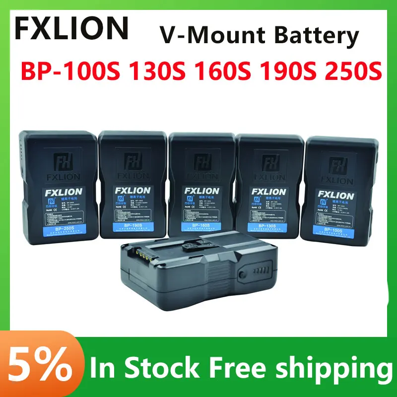 FXLION-BP-100S-130S-160S-190S-250S-14-8V-98Wh-130Wh-V-Mount-Battery-FOR ...
