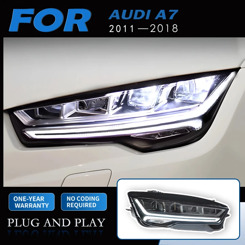 Car-Styling-Headlights-for-Audi-A7-LED-Headlight-2011-2018Upgrade-RS7 ...