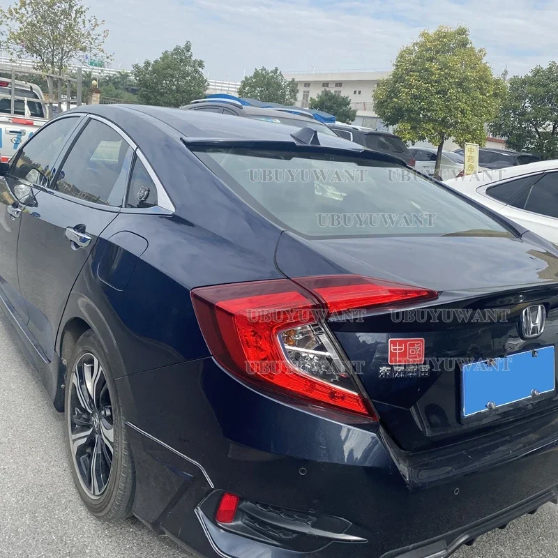 Rear-Window-Roof-Spoiler-Wing-For-Honda-Civic-10th-Gen-2016-2017-2018 ...