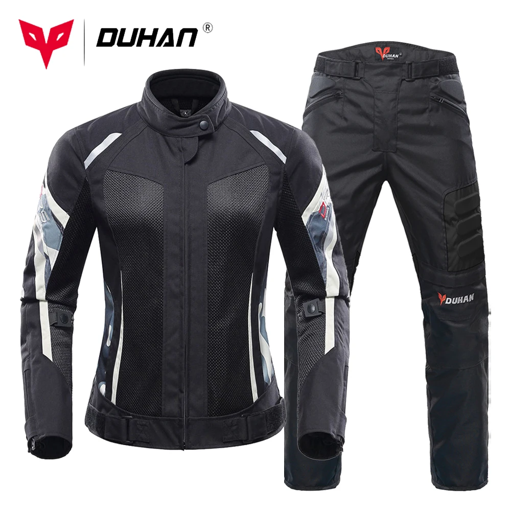 DUHAN-Veste-de-moto-pour-femme-pantalon-respirant-imbib-de-moto-v ...