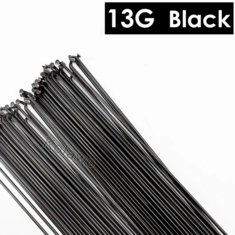 13G-Black-Bike-Spokes-2-3mm-Diamater-E-Bike-Spokes-Full-Size-Steel ...
