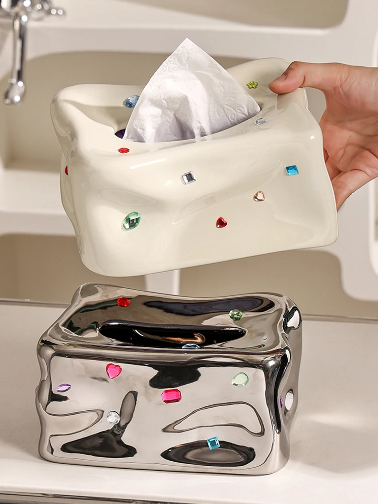 Epeiushome-Nordic-Ceramic-Glacier-Gem-Tissue-Box-Coffee-Table-Paper ...