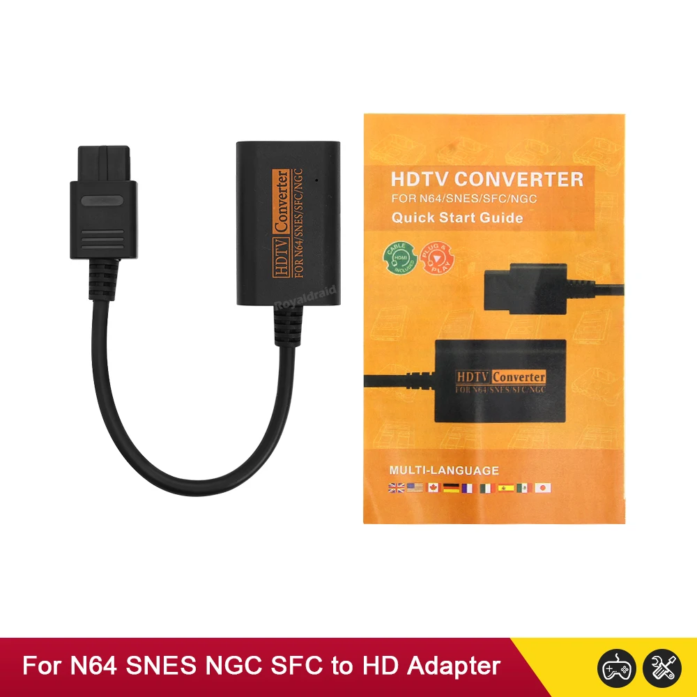 Adaptador-convertidor-HDTV-Compatible-con-N64-a-HDMI-para-N64-Gamecube ...