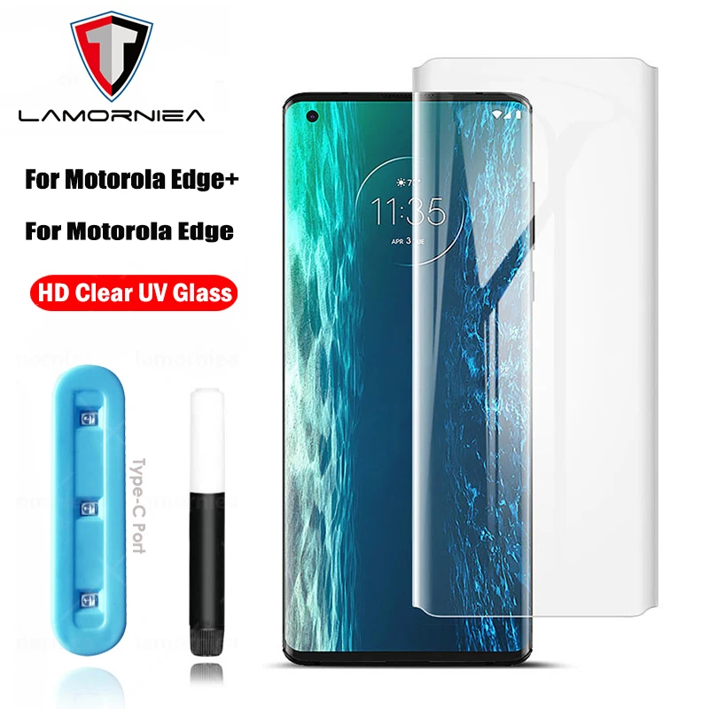 UV-Liquid-Full-Glue-Cover-For-Motorola-Edge-Plus-Screen-Protector-3D ...
