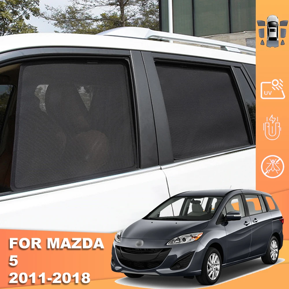 For-Mazda-5-CW-2011-2018-Mazda5-Magnetic-Car-Sunshade-Shield-Front ...