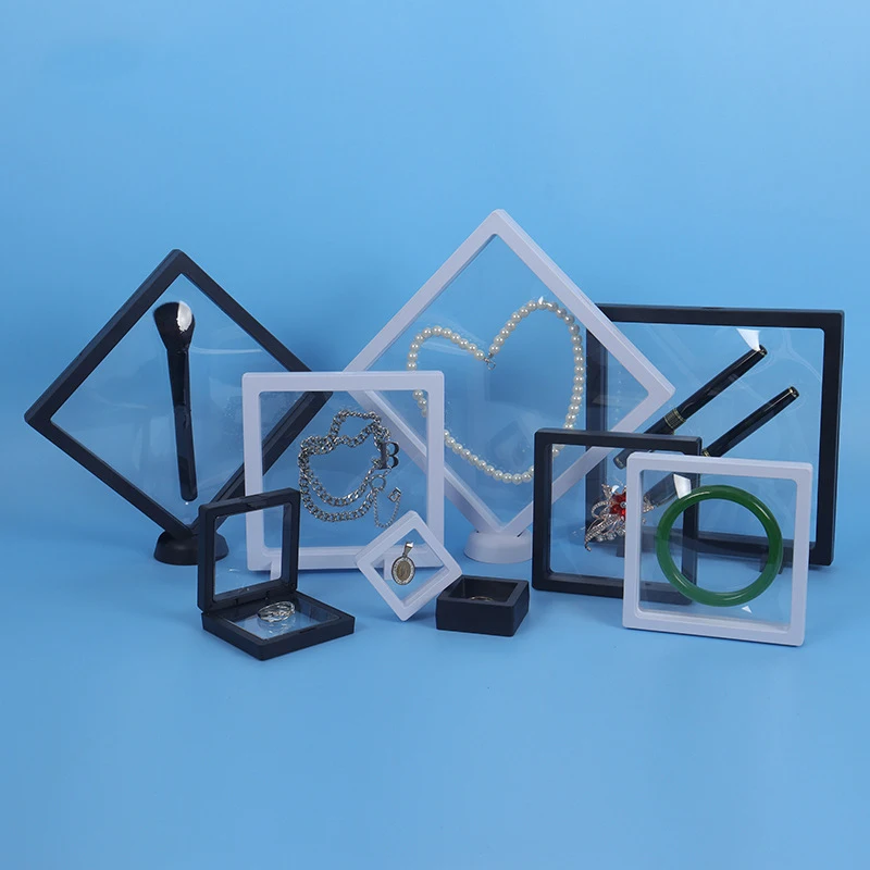 10 Pieces Transparent Suspension Display Box, Gift Dustproof Packaging ...