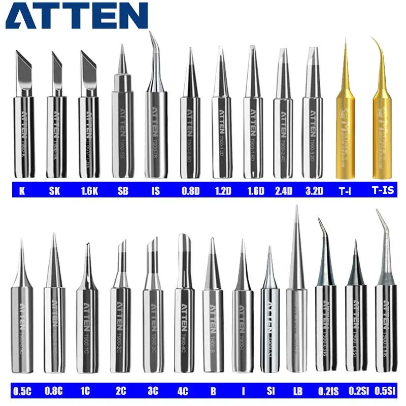 Atten-Super-Fine-Flying-Line-Soldering-Iron-Tips-For-936-Soldering ...