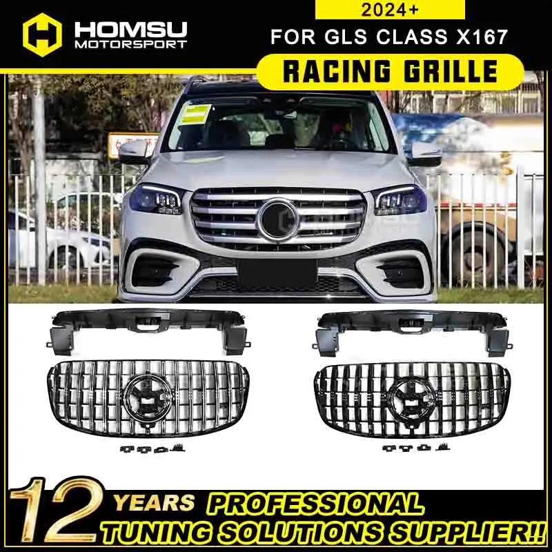 Year-2024-GLS-X167-Front-Bumper-GT-Grille-For-merced-GLS-Class-X167 ...