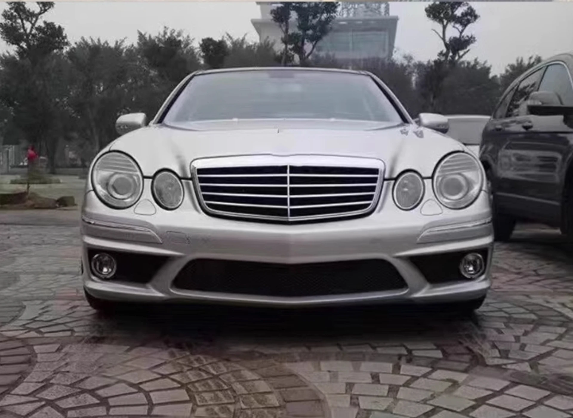 MERCEDES BENZ E CLASS W211 E280 E250 E290 E350 E300 CONVERT UPGARDE BODYKIT BUMPER SIDE SKIRTS ...