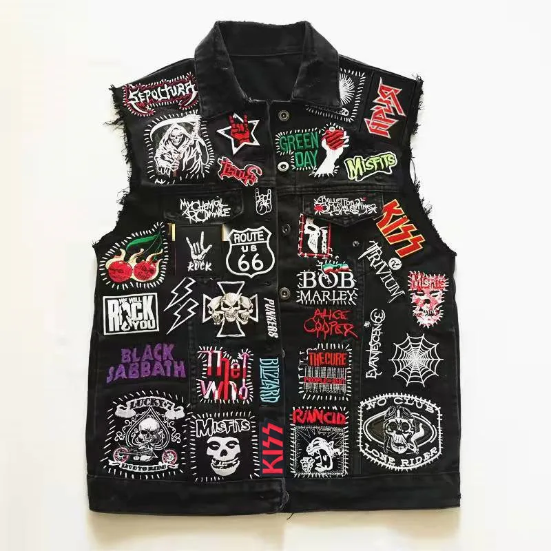 Punk Rock Jacket Patches