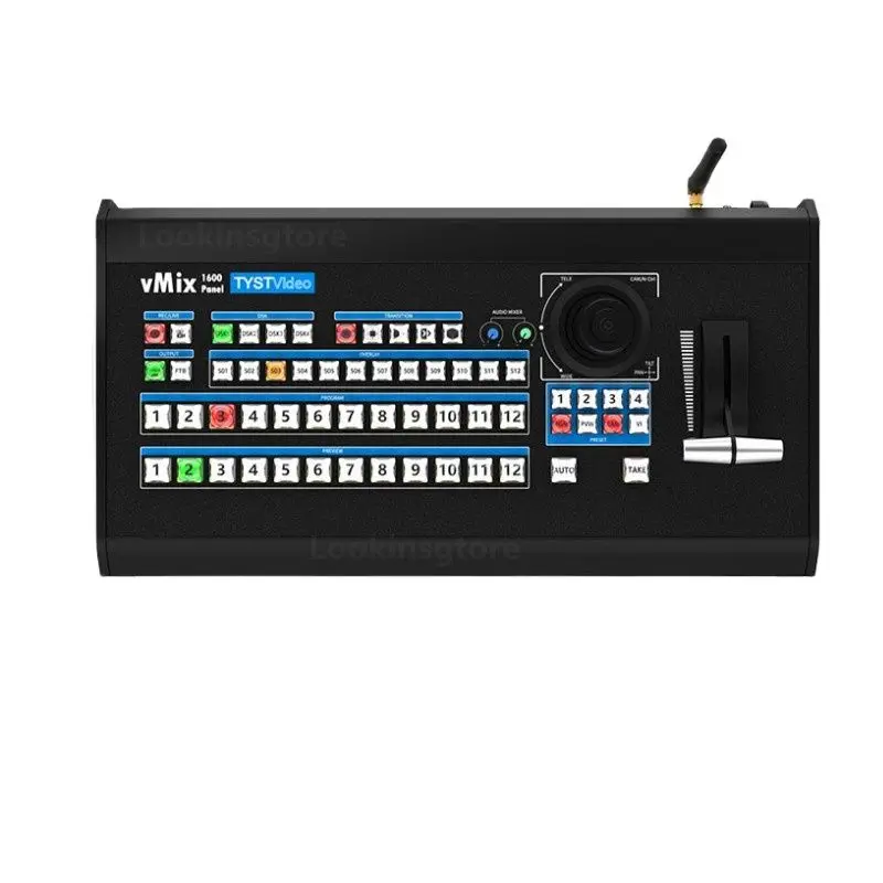 TYST-vMix-1600-Switcher-Control-Panel-with-Wireless-Tally-Light-Video-Recording-Switchboard-for ...