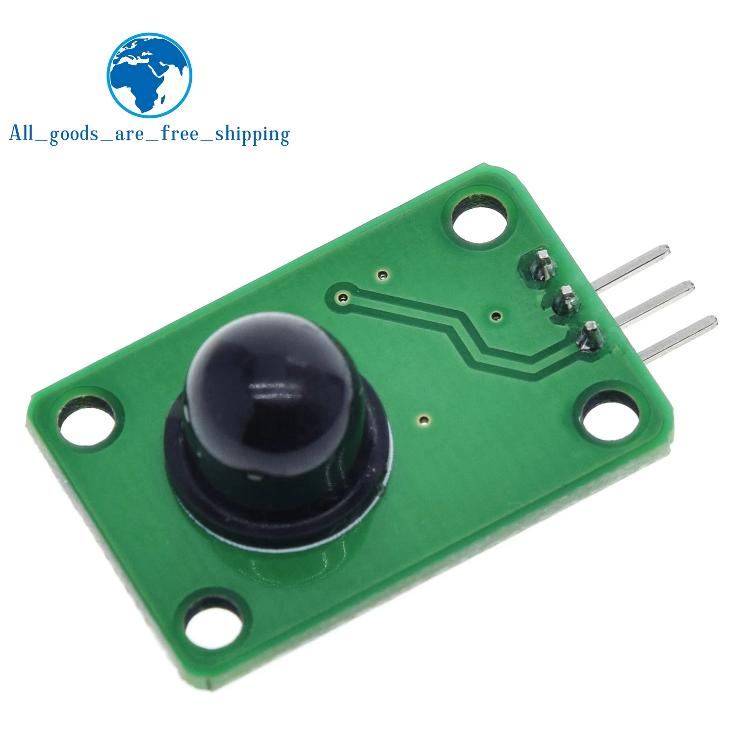 TZT 1/3PCS D203S Pyroelectric Infrared Sensors Human Body Detecting PIR ...