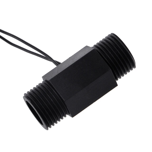 Plastic Water Flow Switch Vertical/Horizontal Water Sensor Magnetic AC ...