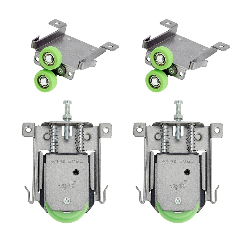 2pcs-sliding-Mirror-Door-Roller-Assembly-kit-Steel-Housing-Ball ...