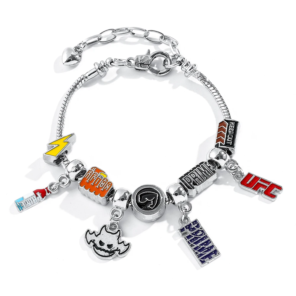 UFC-Fighting-Prime-Drink-Beads-Bracelet-UFC-Prime-Enamel-Letter-Pendant ...