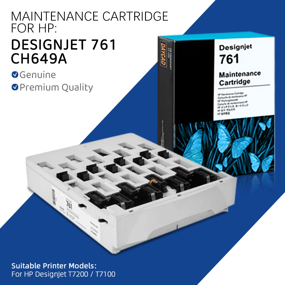 New-CH649A-For-HP-761-Designjet-Maintenance-Cartridge-For-HP-Designjet ...