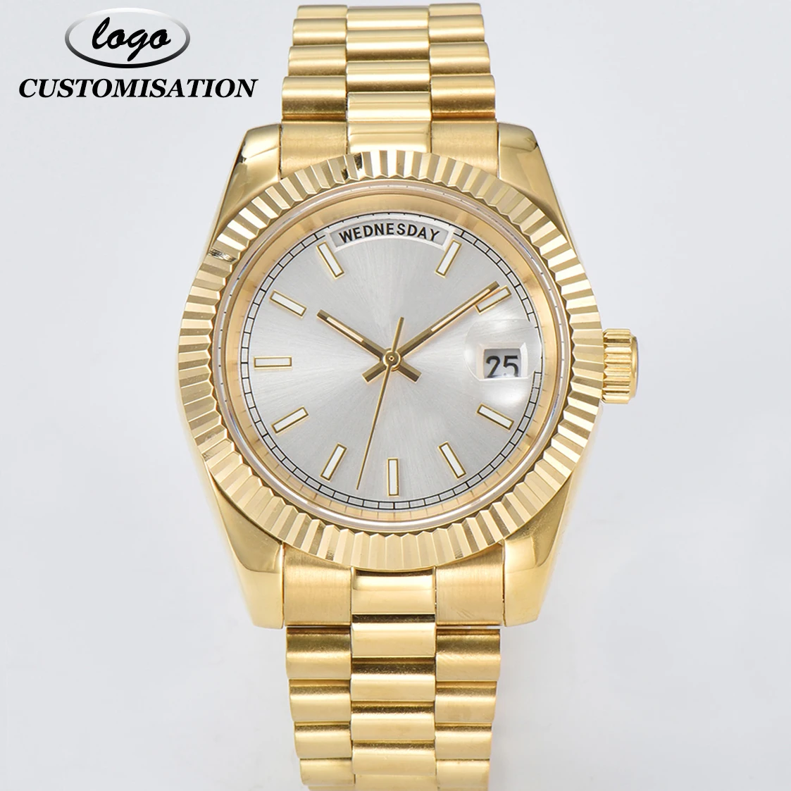 Customisable-39mm-watches-Automatic-mechanical-movement-8285-date ...