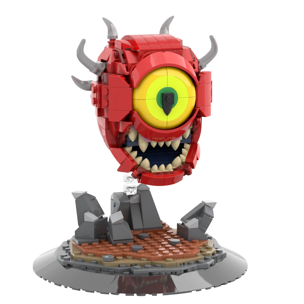 MOC-Dooms-Cacodemons-Monster-Building-Block-Set-452-pcs-Game-Figure ...