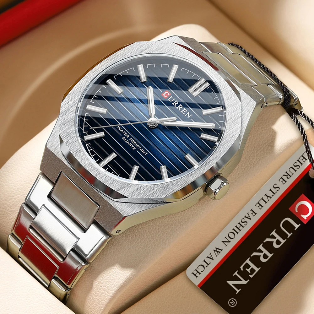 CURREN-Rel-gio-de-pulso-quartzo-imperme-vel-masculino-rel-gios ...