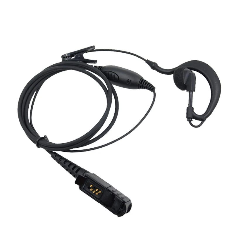 Motorola Radio Earpiece Headset Mic Fo DP2400 DP2600 XiR P6600 P6608 ...