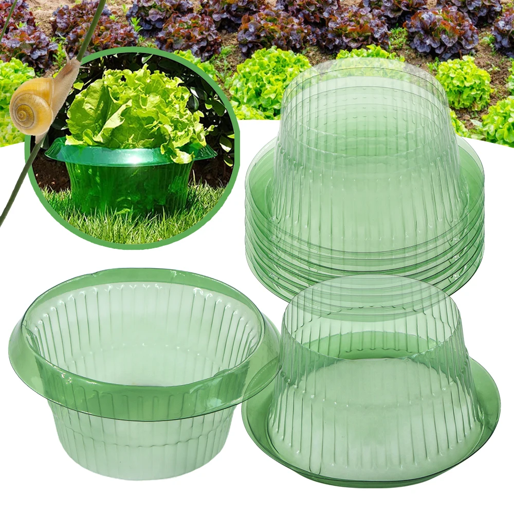 2-10pcs-Reusable-Snail-Protection-Rings-Agricultural-Vegetable-Green ...