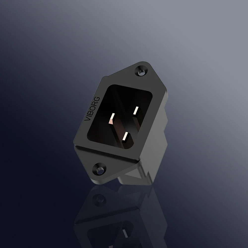 Hi-End Viborg VI20 Pure Red Copper Power Inlet C20 Male 20A High-Power ...