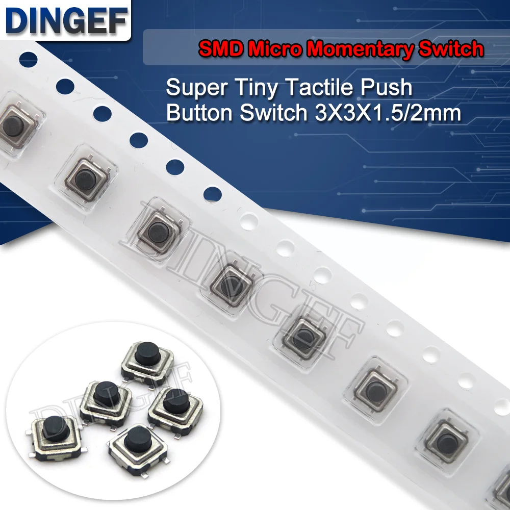 Everything You Need to Know About the 50PCS Miniature Momentary Switch ...