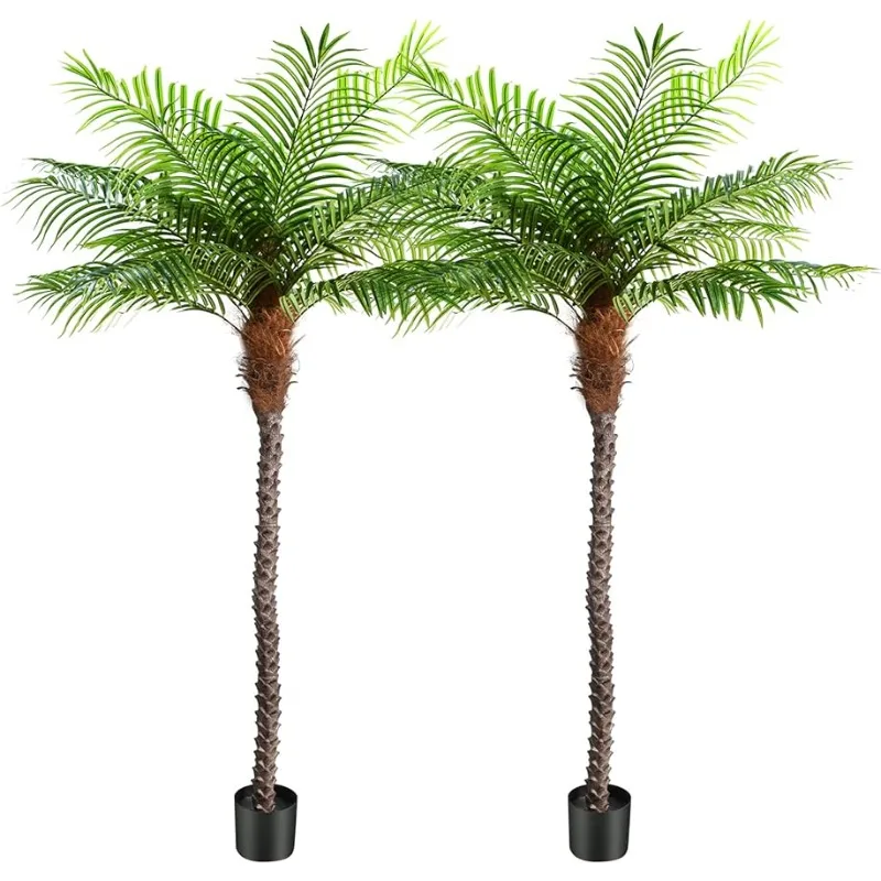 Keeplush-8-5ft-Tall-Artificial-Phoenix-Palm-Tree-for-Outdoors-Indoor ...