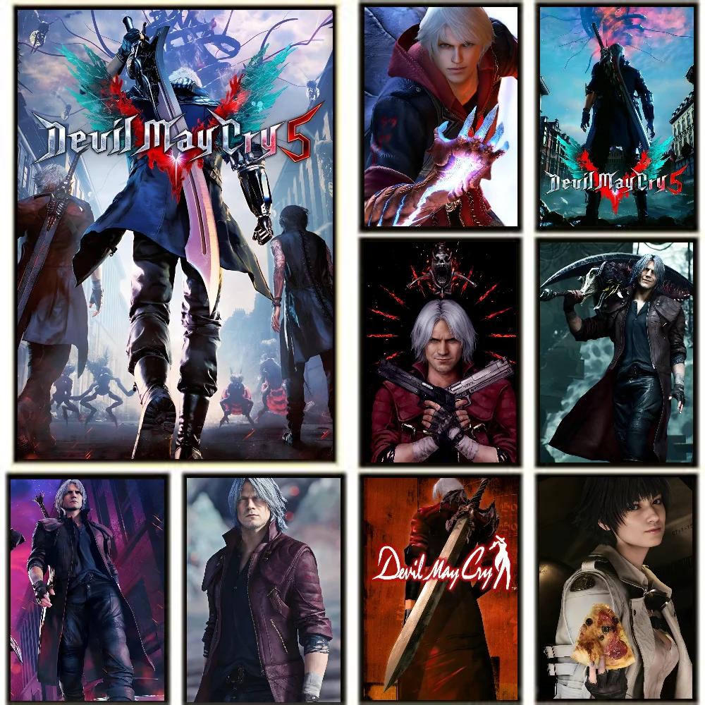 1PC-DEVIL-MAY-CRY-Poster-Poster-Stickers-Art-Wall-Murals-Decor-Game ...