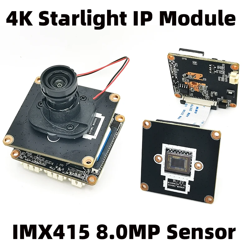 Módulo de placa de cámara Digital CCTV Starlight, 4K, IP, 8,0 ...